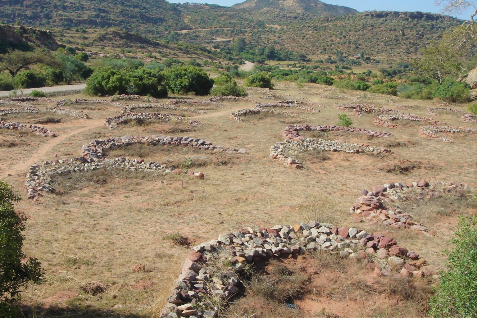 Eyebrow terraces and semi-circular bunds - Waterproductivity